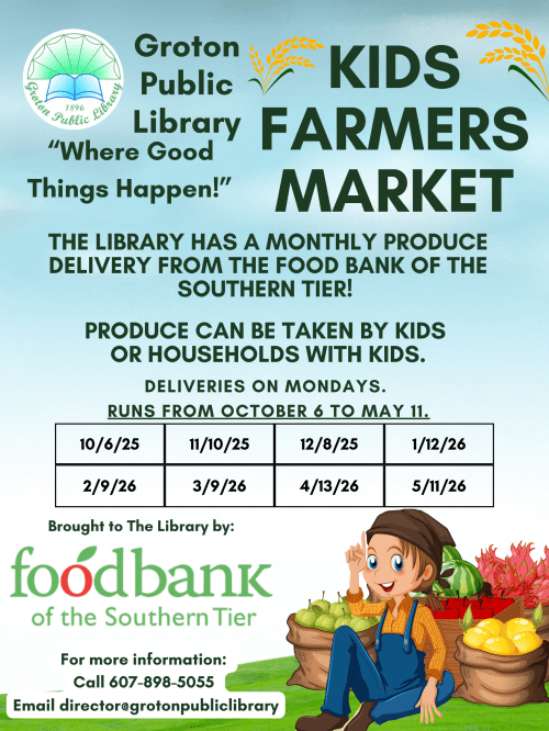 Groton Public Library, NY | Serving the Groton, New York community ...